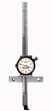450-12 Starrett Dial Depth Gage, 0-12* Range, .001* Graduation: Manson ...