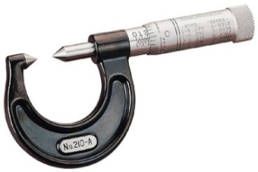 210AP Starrett Screw Thread Comparator Micrometer 0-7/8* Range, .001 ...